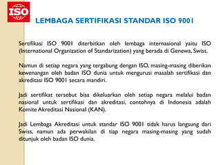 Pengenalan ISO sebagai Organisasi Standar Dunia | PDF