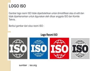Pengenalan ISO sebagai Organisasi Standar Dunia | PDF