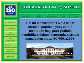 Introduce IWA 2:2007 | PDF
