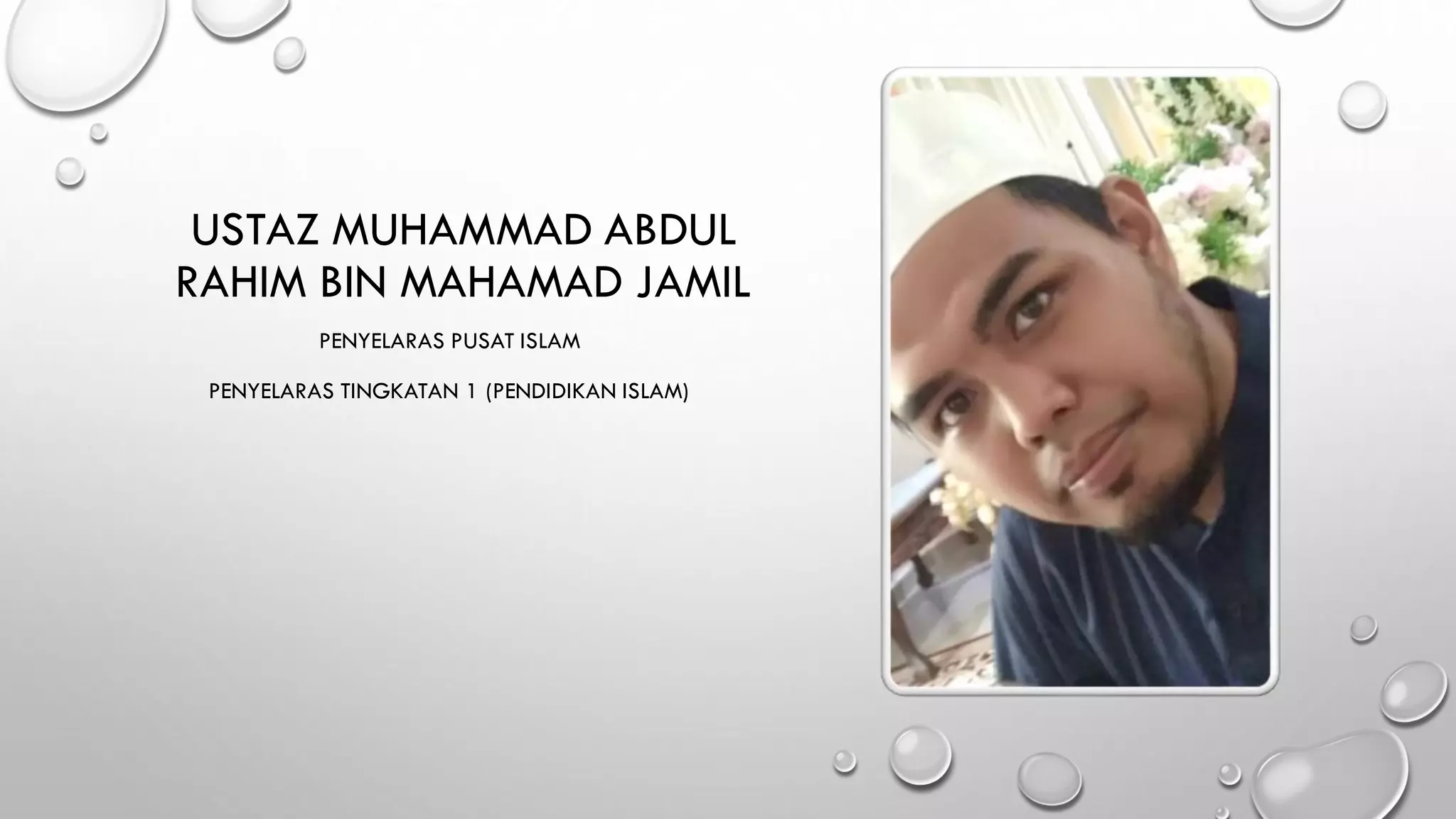 Pengenalan Jabatan Pendidikan Islam MRSM ATM BERA 2021 | PPT