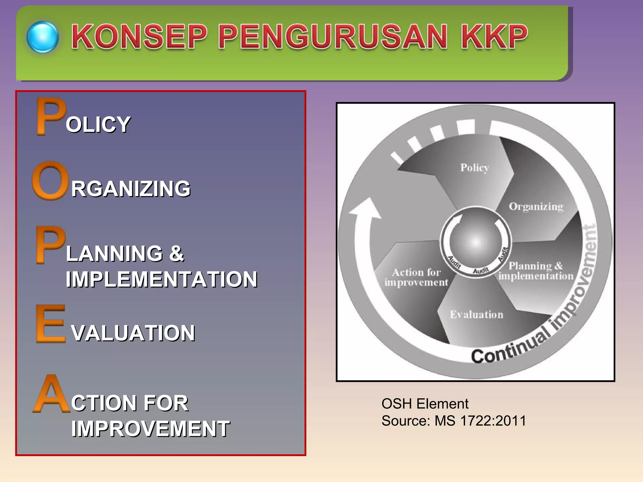 Pengenalan JKKP / DOSH & Safety and Health Commitee | PPT