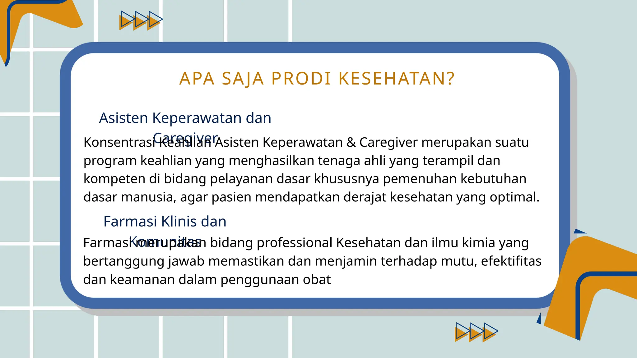 Farmasi Pengenalan Jurusan Kesehatan Pptx