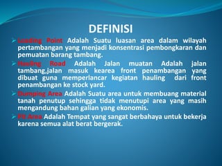 PENGENALAN K3 PERTAMBANGAN Safety Induction.PPTX