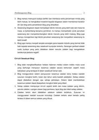 Pengenalan kepada blog v2 | PDF