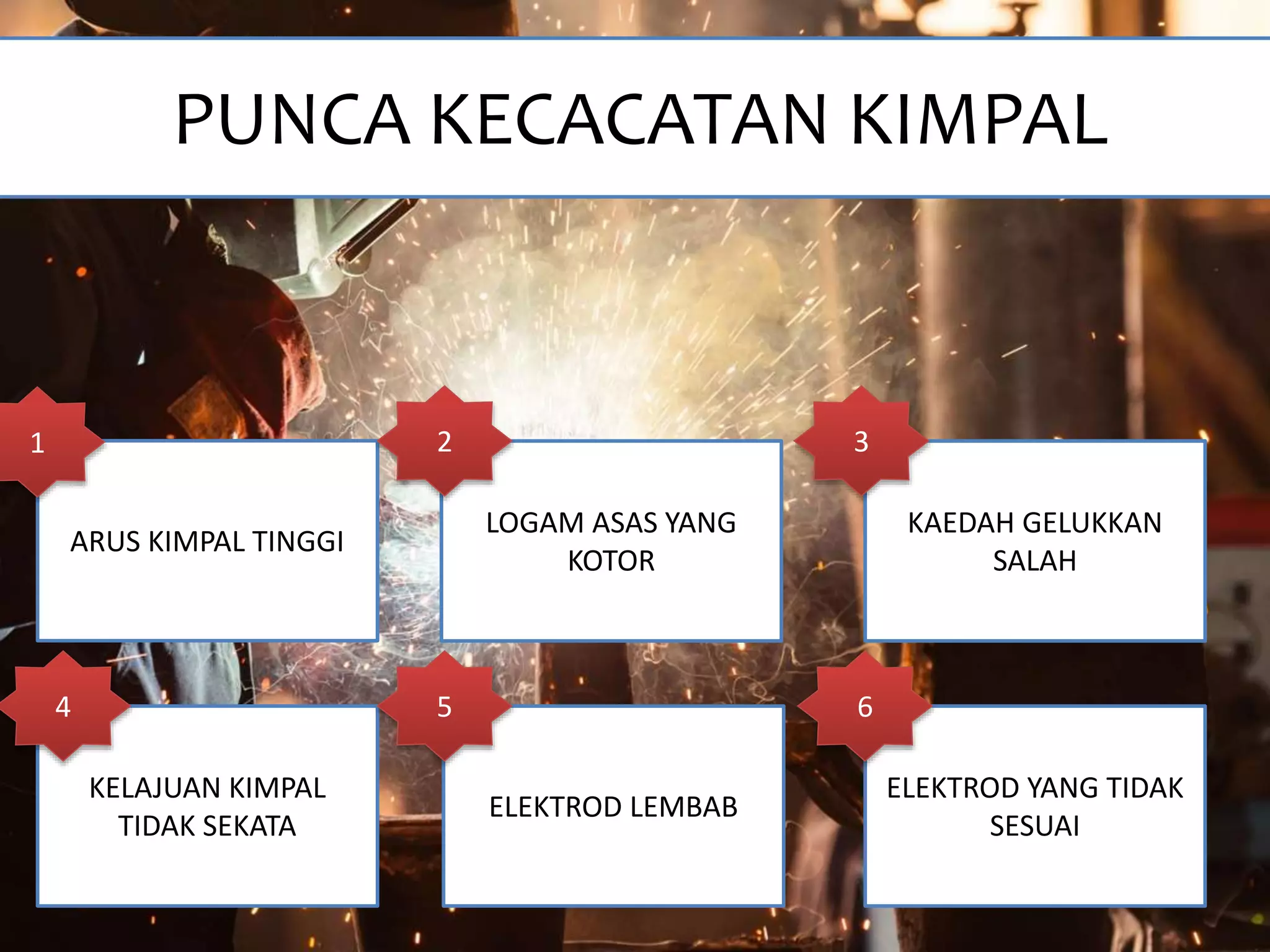 Pengenalan kepada kecacatan kimpal. | PPTX