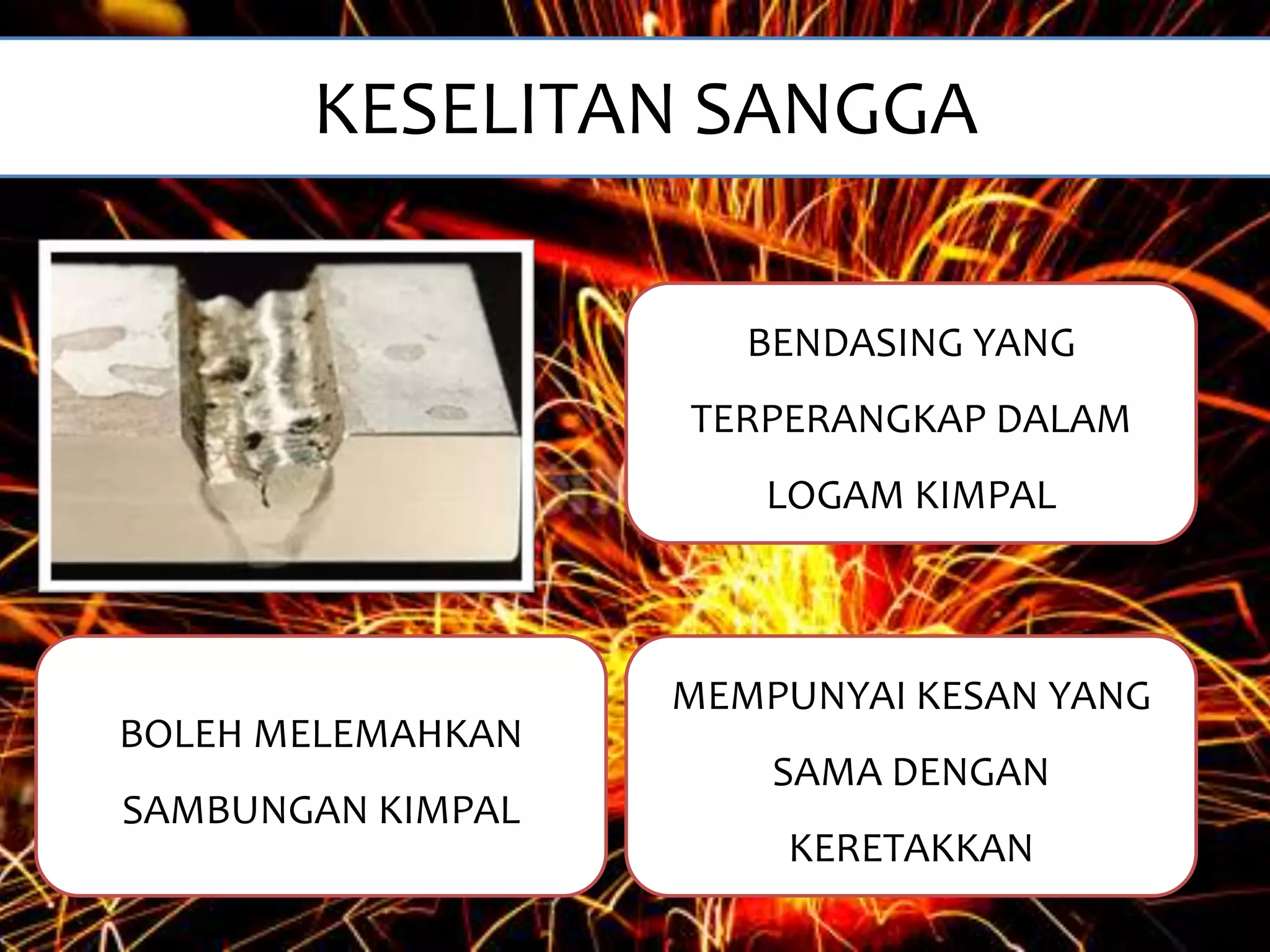 Pengenalan kepada kecacatan kimpal. | PPTX