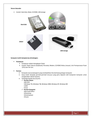Pengenalan kepada komputer | PDF