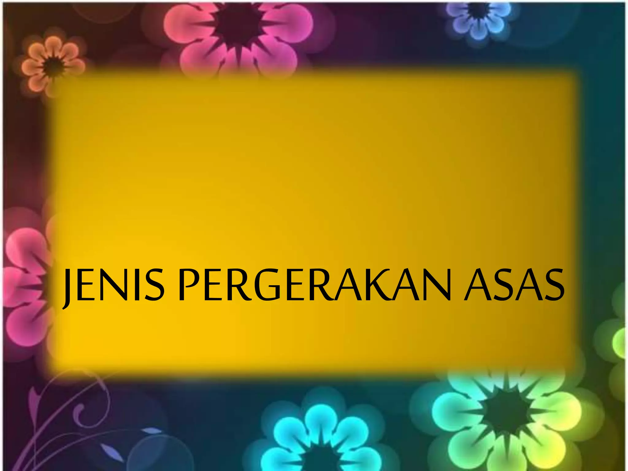 Pengenalan kepada konsep pergerakan | PPSX