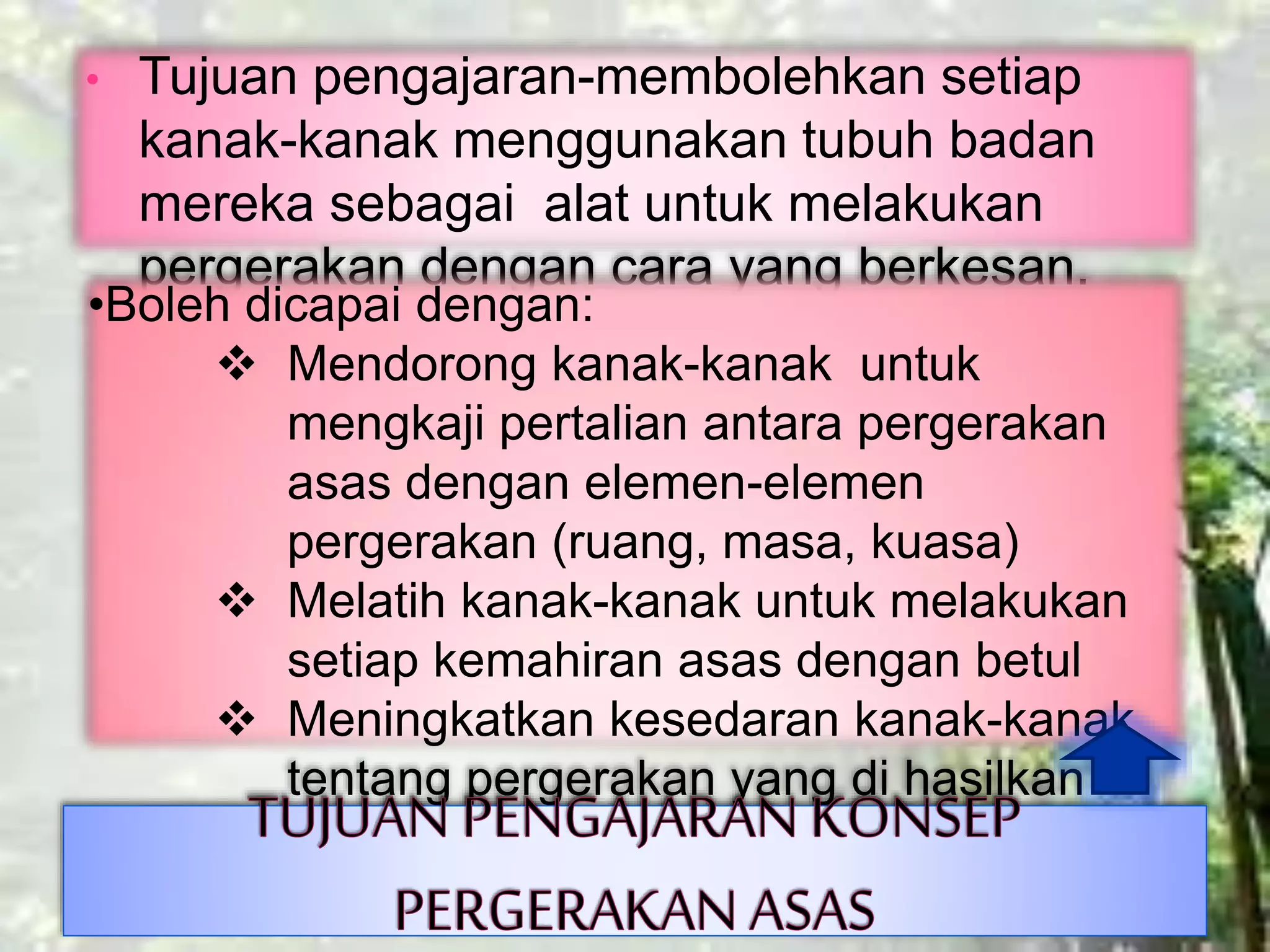 Pengenalan kepada konsep pergerakan | PPSX