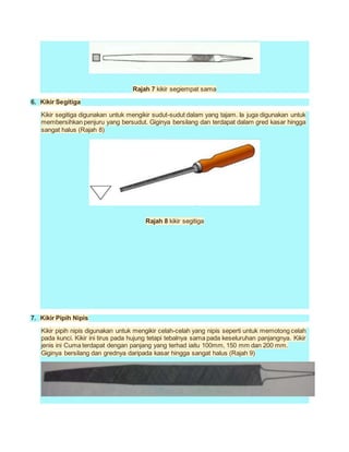 Pengenalan kikir | DOCX