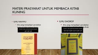 PENGENALAN KITAB KUNING dalam kehidupan 1 | PPTX