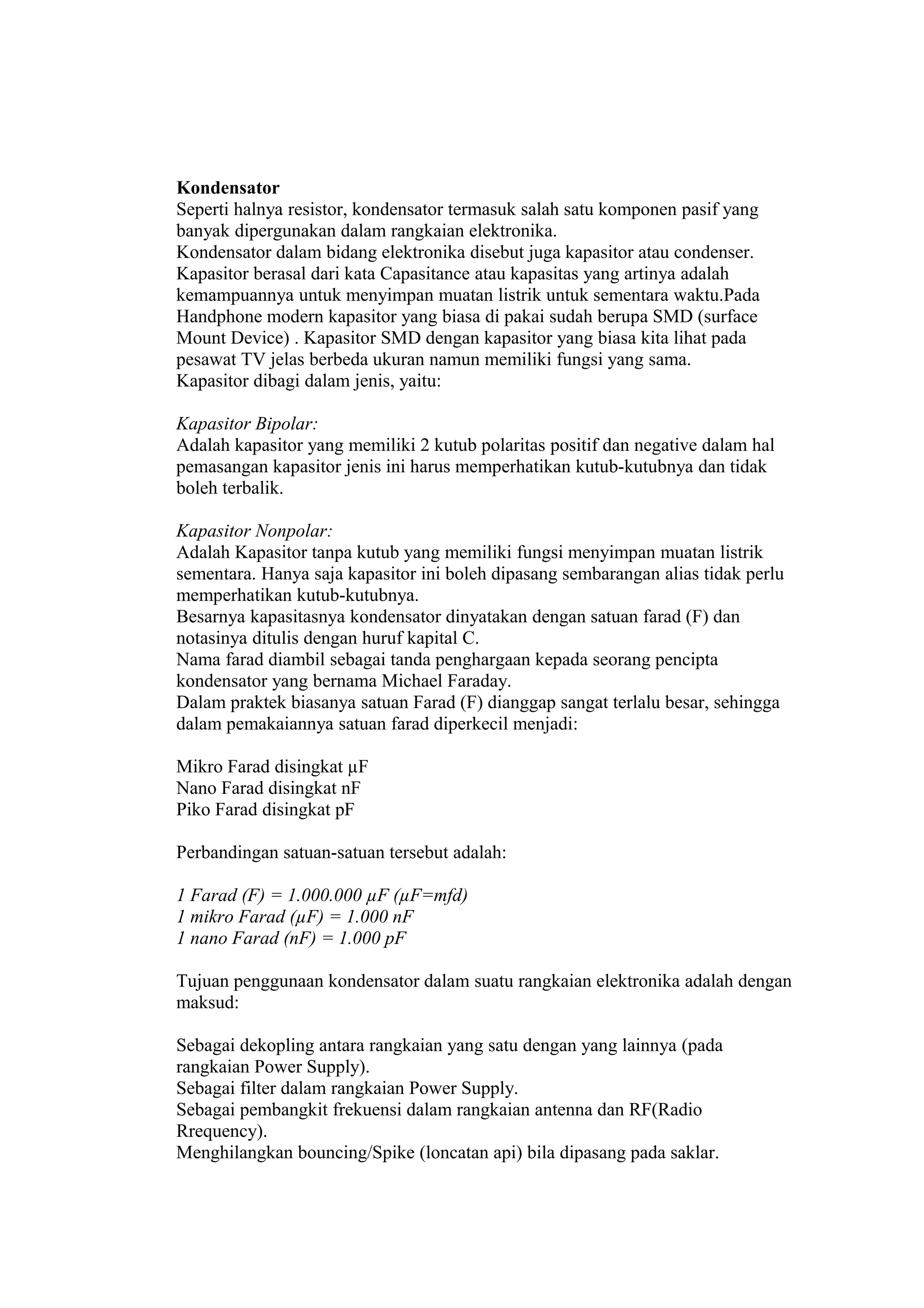 Pengenalan komponen pada handphone | DOC