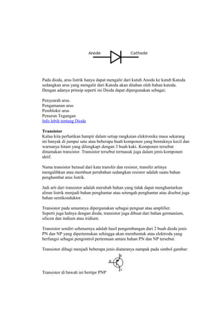 Pengenalan komponen pada handphone | DOC