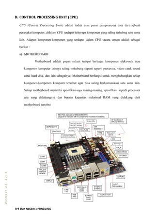 Sistem Komputer Pengenalan komputer | PDF
