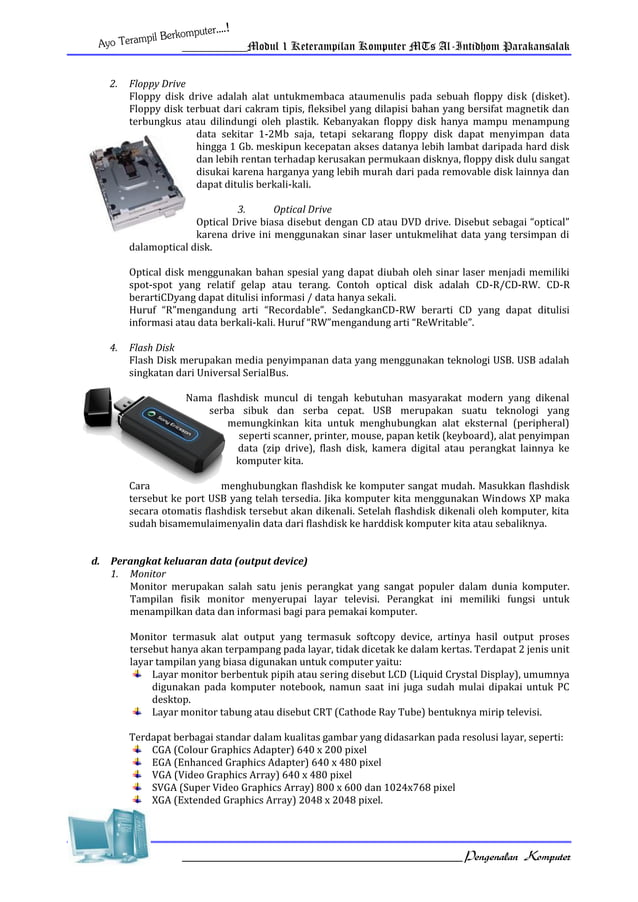 Pengenalan komputer.docx edit 1 kelas vii | PDF