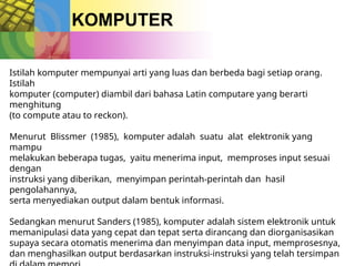 Pengenalan Komputer2 komputer ko9mpute.ppt