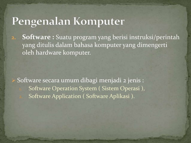 Pengenalan Komputer Klmpk 6 TKJa | PPT