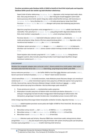 Pengenalan konsep dan komponen Oracle database recovery | PDF