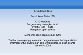 Presentasi Pengenalan Konsep Open Source | PPT