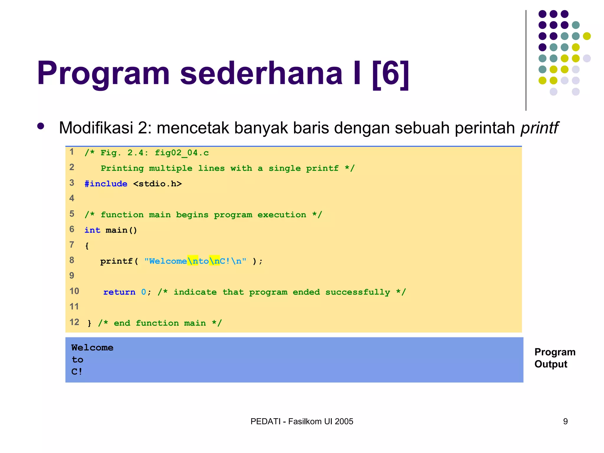 Presentasi Pengenalan konsep pemrograman | PPT