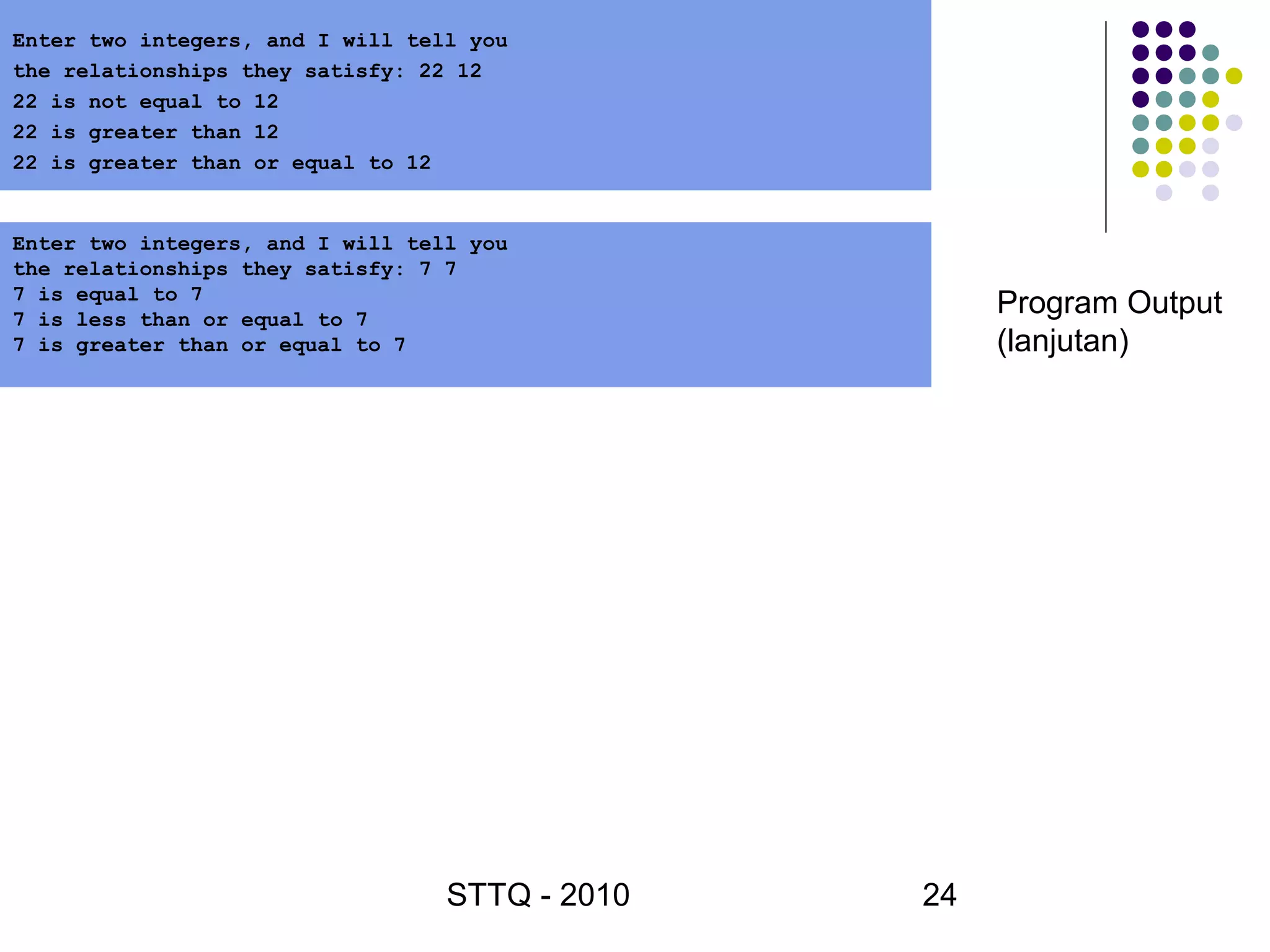 Pengenalan konsep pemrograman c++ | PPT