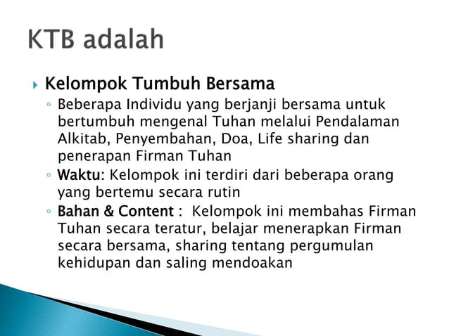 Pengenalan ktb | PPT