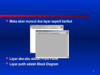 Pengenalan LabVIEW dan tata cara penggunaannya | PPT
