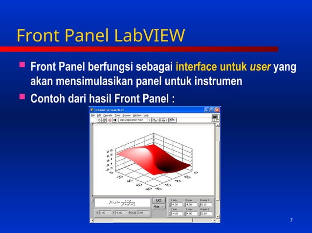 Pengenalan LabVIEW dan tata cara penggunaannya | PPT