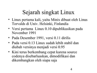 Pengenalan linux By Toni Iskandar | PPT