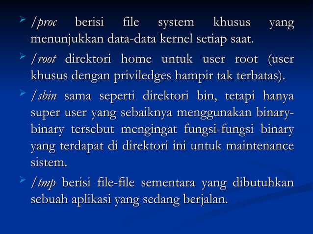 Pengenalan_linux dan sistem operasi debian | PPT