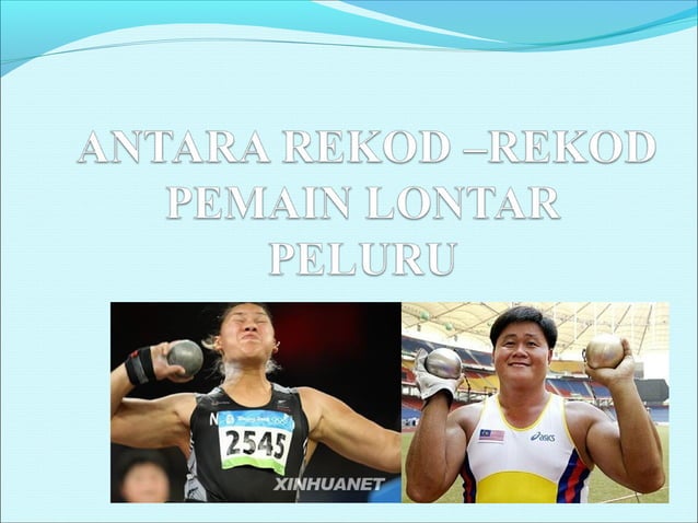 Pengenalan lontar peluru | PPT