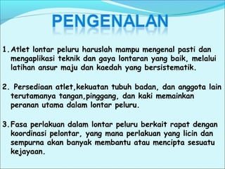 Pengenalan lontar peluru | PPT