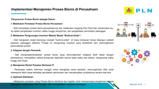PENGENALAN MANAJEMEN PROSES BISNIS DI PERUSAHAAN | PPT