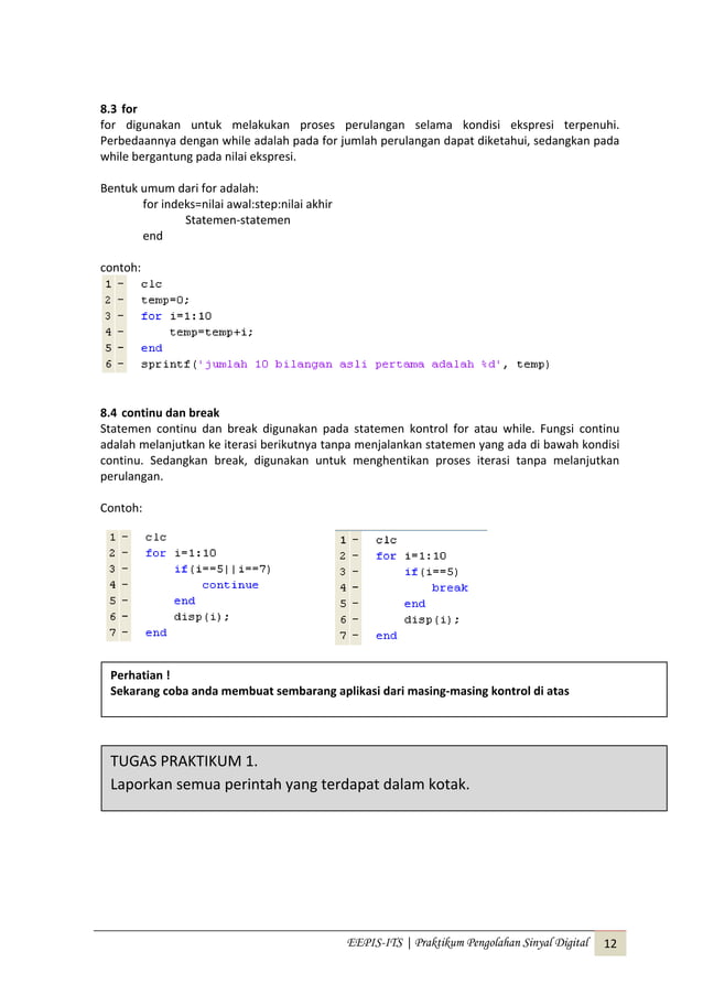 Pengenalan matlab | PDF