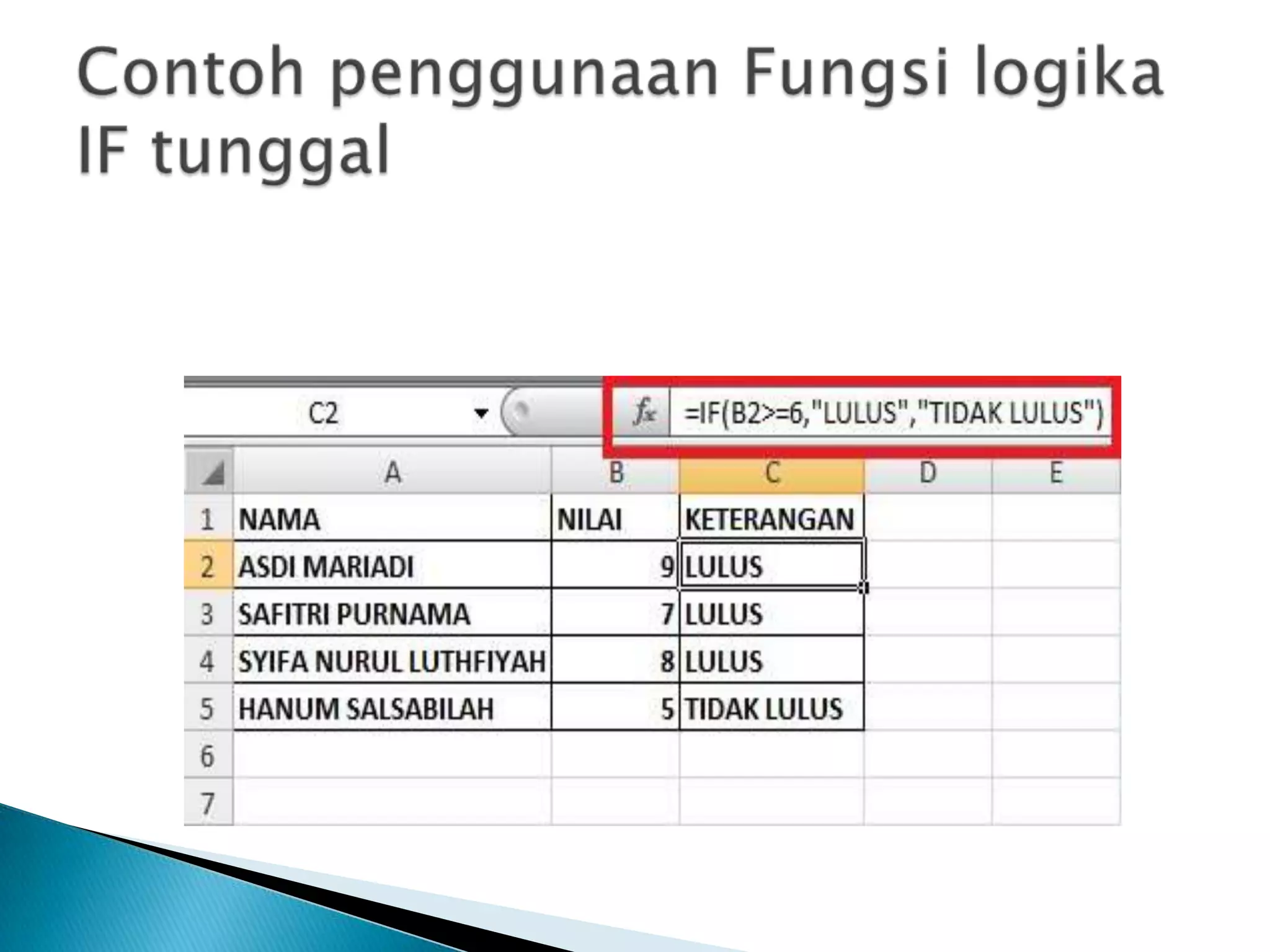 Pengenalan Microsoft Excel | PPTX