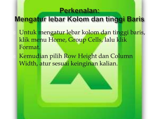 Pengenalan Microsoft Excel | PPTX