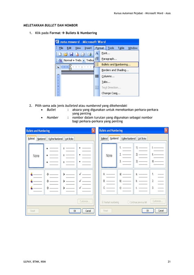 Pengenalan microsoft word