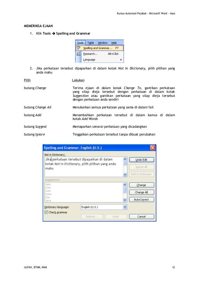 Pengenalan microsoft word
