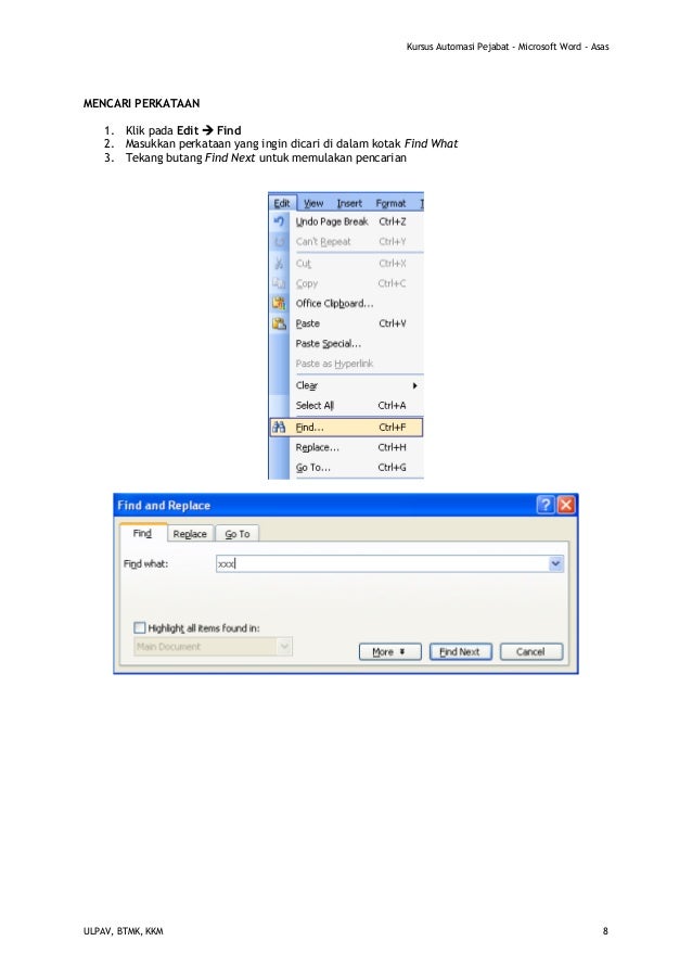 Pengenalan microsoft word