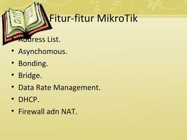 Pengenalan mikrotik | PPT