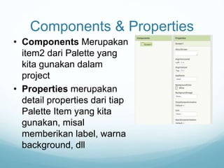 Pengenalan mit app inventor | PPTX