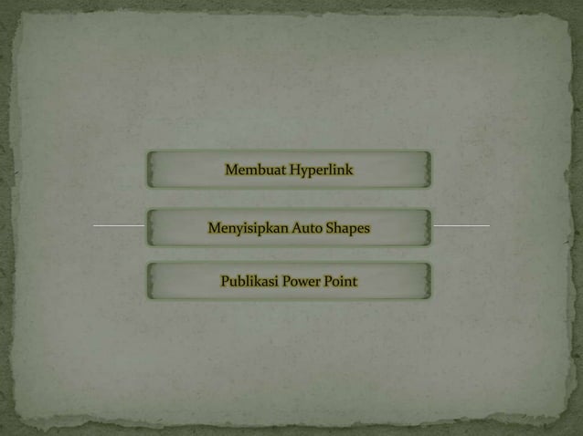 Pengenalan ms. power point hyperlink | PPT