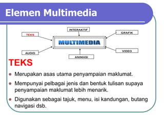 Pengenalan multimedia1 | PPTX