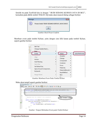 Pengenalan Netbeans | PDF