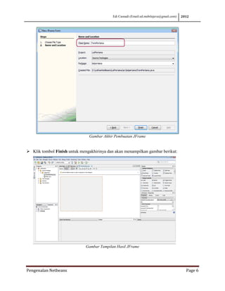 Pengenalan Netbeans | PDF