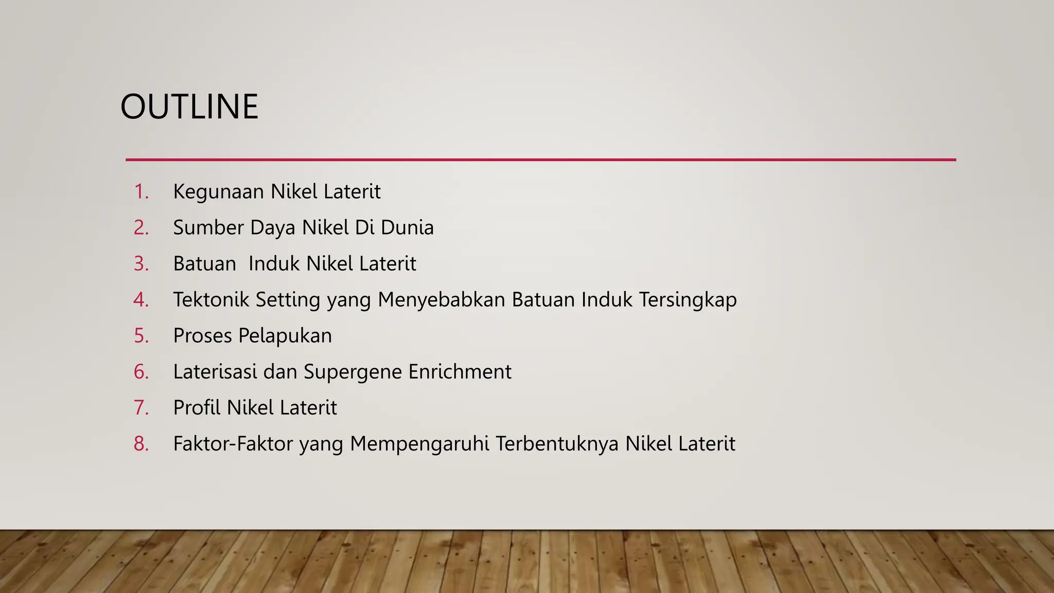 pengenalan nikel laterit, keterdapatan, proses pembentukan.pptx
