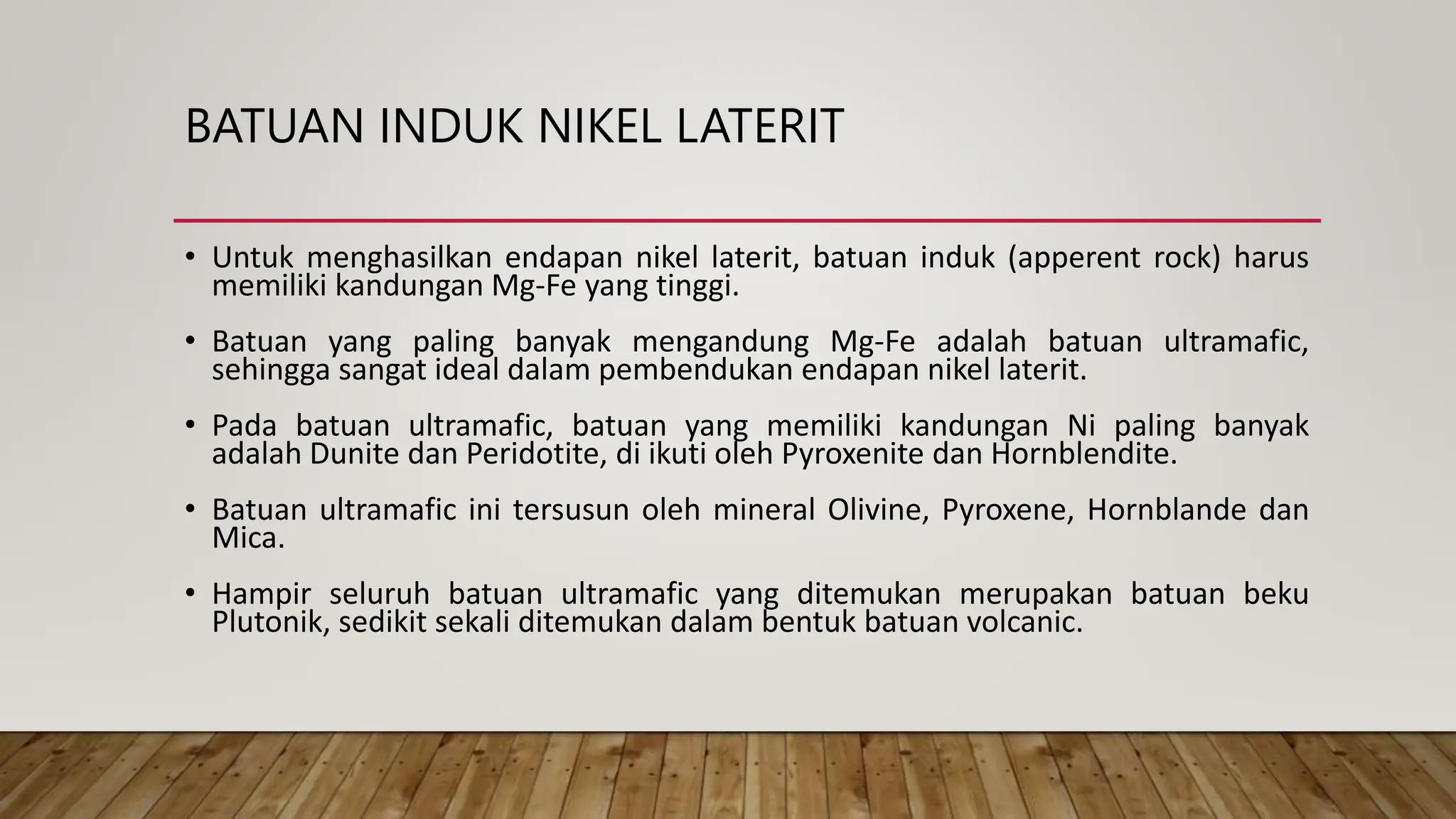 pengenalan nikel laterit, keterdapatan, proses pembentukan.pptx