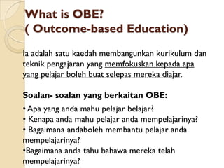 Pengenalan obe bahasa melayu | PPTX