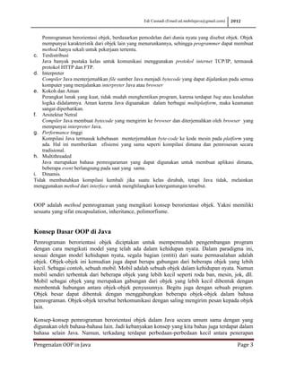 Pengenalan OOP | PDF