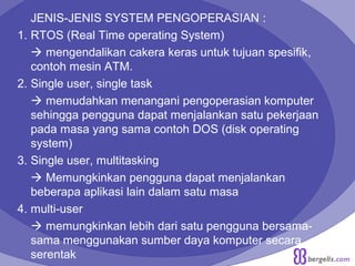 Pengenalan os | PPT
